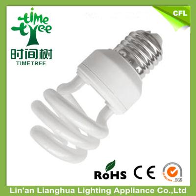 China Noiseless 3000k Spiral Energy Saving Light Bulbs , Compact Incandescent Light Bulbs for sale