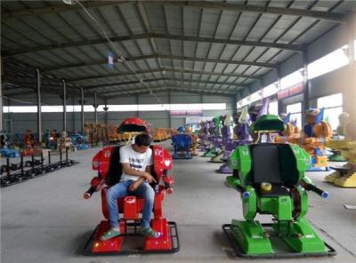 China cheap kids amusement park ride Mall Children Games Walking Robot for sale