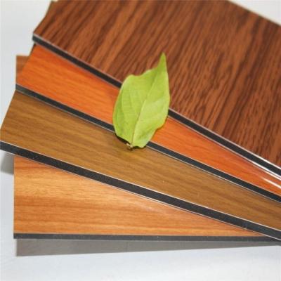 China Wooden Color Aluminum Composite Panel for sale