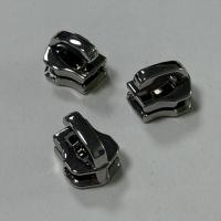 China #8 Metal Zipper Non Lock Pin Lock Slider Heavy Duty Durable for Workwear Denim Bags for sale
