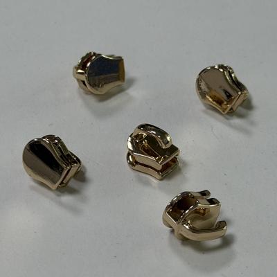 China Highly Adaptable #3 Metal Zipper Non Lock Pin Lock Slider Provides Excellent Slip Resistance. for sale