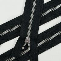 Quality Secure Engagement #3 Double Pointed Teeth Metal Zipper Highly Durable Bright for sale