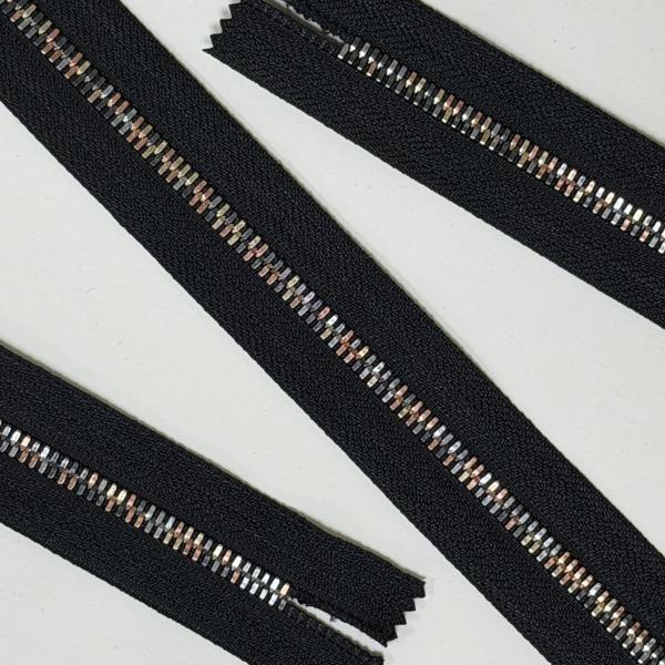 Quality Arranged Neatly #5 Corn Shaped Metal Zipper Classic Color Highly Distinctive for sale