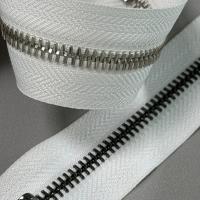 Quality Apply Flexibly #5 Euro Teeth Metal Zipper Suitable For Frequent Use for sale