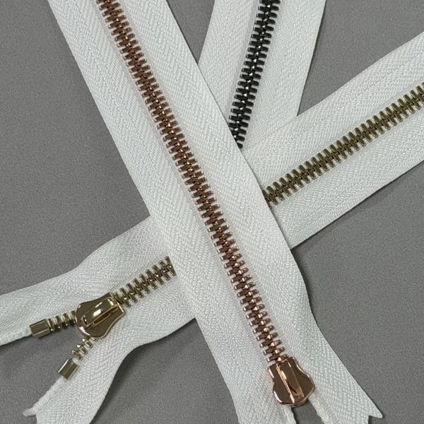 Quality No Color Difference #5 Corn Teeth Metal Zip Up Smooth And Snug Fitting for sale