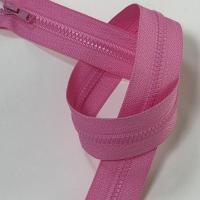 China Structurally Stable #3 Pink Plastic Zipper Detachment Resistant 30cm for Bags and Apparel for sale