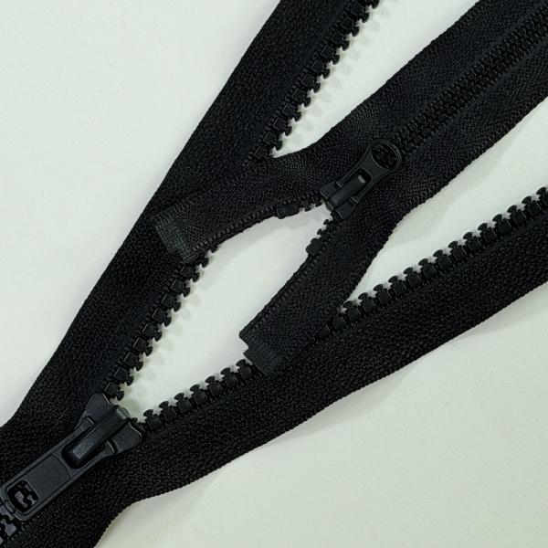Quality Sturdy Black Plastic Zipper Replacement #3 High Frequency Use for sale