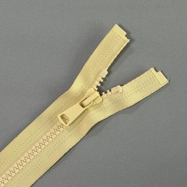 Quality Yellow Durable Resin Plastic Zipper #5 Rust Moisture Resistant for sale