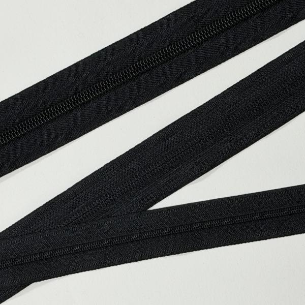 Quality Low Noise #5 Nylon Zipper Soft Texture Smooth Opening And Closing for sale