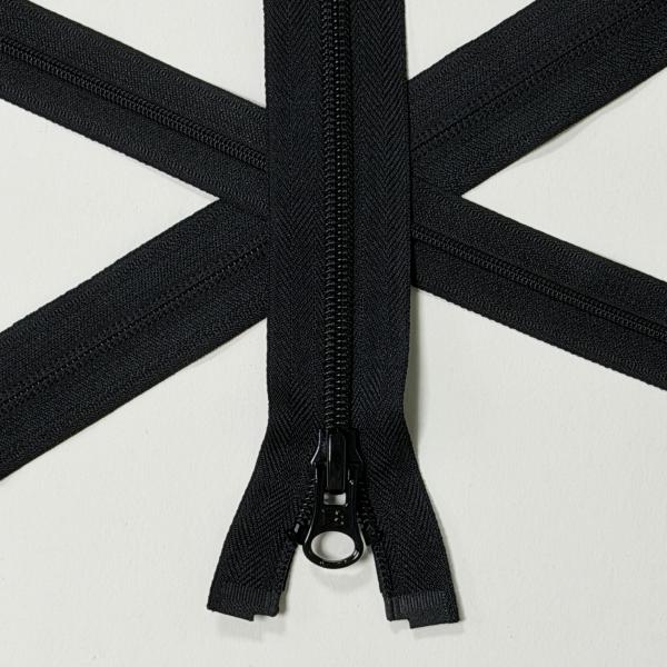 Quality Customizable #8 Black Nylon Zipper Rich Colors Smooth operation for sale