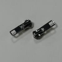 China Customized #5 Auto Lock Metal Zipper Head Replacement Standard Pull Tab for sale
