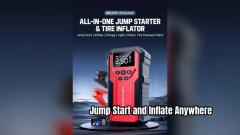 Best Car Jump Starter and Tire Inflator 2000A