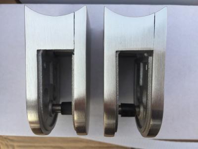China Welded SS316 55*55mm Stainless Steel Glass Clamps for sale