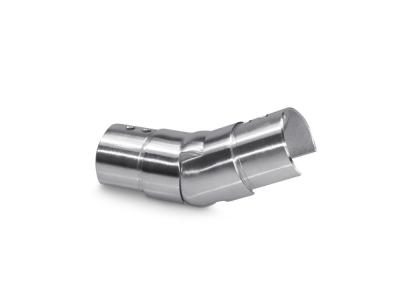 China V2A V4A Stainless Steel Slot Pipe , Rust Proof Adjustable Downward Elbow for sale
