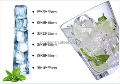 Cina Sk-81b Cube Ice Machine Fall-Proof Self-Cleaning Seafood Buffet in vendita