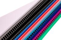 China Plastic Honeycomb Board PP Core Flute Sheets for sale