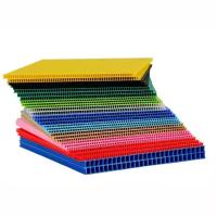 China Plastic Honeycomb Board PP Core Flute Sheets for sale