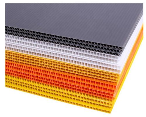 Quality PP Fluted Hollow Board Plastic Honeycomb Panel for sale