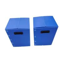 China PP Coroplast Packaging Box Corrugated Plastic Sheet Boxes for sale