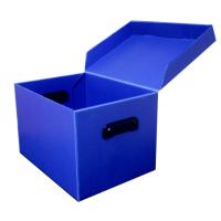 China Corrugated Polypropylene Plastic Cardboard Archive Box for sale