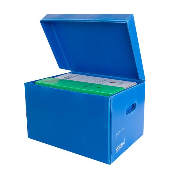 Quality Fluted Polypropylene PP Plastic Corflute Archive Box for sale