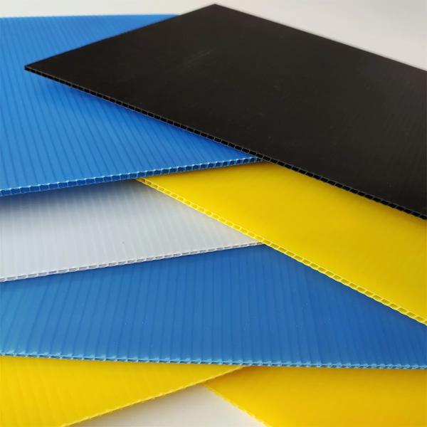 Quality 4x8 Polypropylene Plastic Corrugated Hollow Board for Wall & Floor Protection for sale