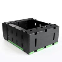 China PP Corrugated Plastic Box for Vegetable Fruit Box Folding Coroplast Corn Okra Boxes for sale