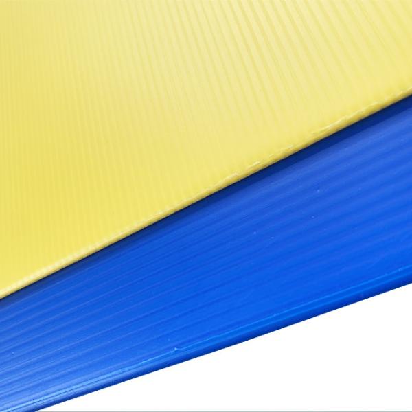 Quality 1300x 1100mm 1200x 1000mm Edge Sealed Round Corners PP Corrugated Plastic Dividers Corflute Layer Pads for sale