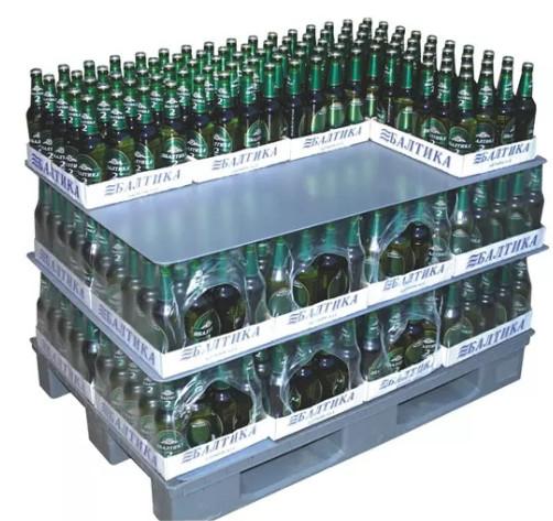 Quality High Strength Corrugated Plastic Layer Pads Coroplast Bottles Separators for sale