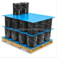 Quality 1200X 1000MM Corrugated PP Layer Pads Plastic Bottle Dividers for sale