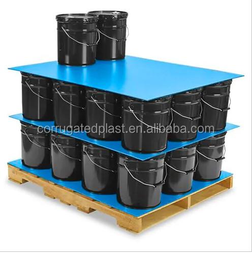 Quality 1200X 1000MM Corrugated PP Layer Pads Plastic Bottle Dividers for sale