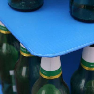 China Corrugated Plastic Polypropylene Layer Pad with All Sealed Sides and Round Corners for sale