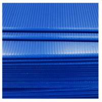 China Corrugated Plastic Polypropylene Layer Pad with All Sealed Sides and Round Corners for sale