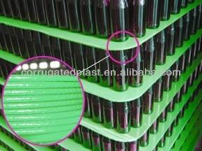 Quality Corrugated Plastic Polypropylene Layer Pad with All Sealed Sides and Round for sale