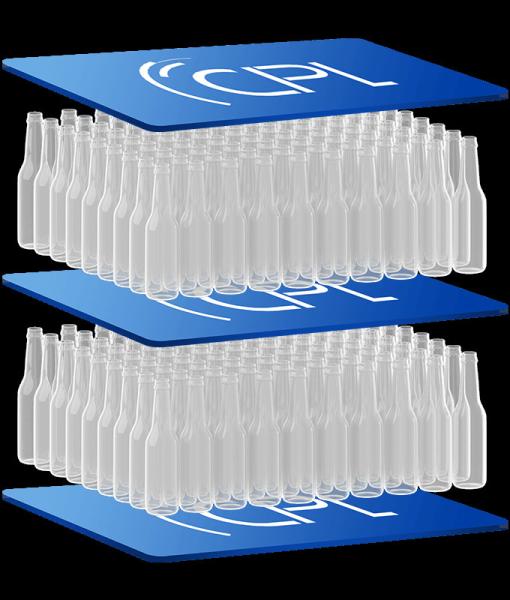 Quality Corrugated Plastic Polypropylene Layer Pad with All Sealed Sides and Round for sale