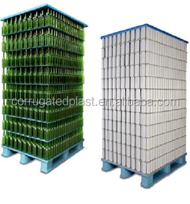 Quality Corrugated Plastic Polypropylene Layer Pad with All Sealed Sides and Round for sale