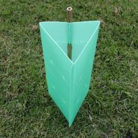 Quality Anti UV Corrugated PP Plastic Plant Protection Sleeves Corflute Tree Guards for sale