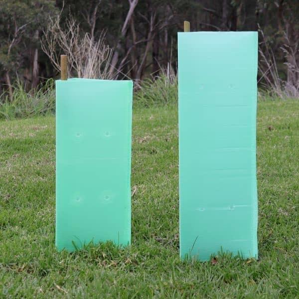 Quality UV Protection PP Fluted Corrugated Plastic Tree Guards Corflute Plant Shelters for sale
