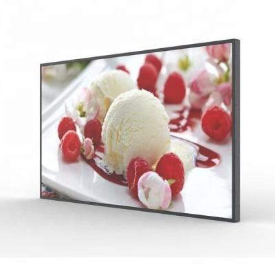 China Kiosk Lcd Display Monitor Stand 3500nits 43 Digital Signage Display Restaurant Shop Wall Mount for sale