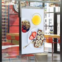 China 49/55 Inch Double Sided Window LCD Display Screen - 3000 Nit Brightness, Android/Windows, 2K HD Resolution for Retail Advertising for sale