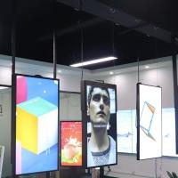 China 65 Inch Double Sided Window LCD Display 2500nit Outdoor 700nit Indoor Ultra Brightness for sale