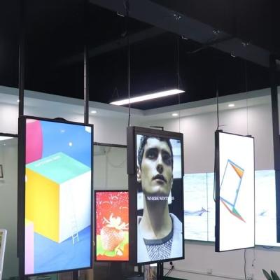 中国 65インチ カットマイズされた超明るさ掛けるダブルサイドウィンドウ LCDディスプレイ 2500nit / 700nit 販売のため