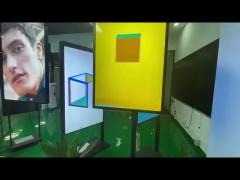 Display de publicidade interior 4K pendurado 2500nits Brilho LCD Digital Display LCD