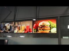 Fengshi 32 Zoll 700nit FHD Ultra-Schmale Indoor-Digital-Menütafeln für Restaurants