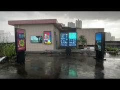 65 polegadas 3500nits UHD Outdoor Drive Thru Menu Board