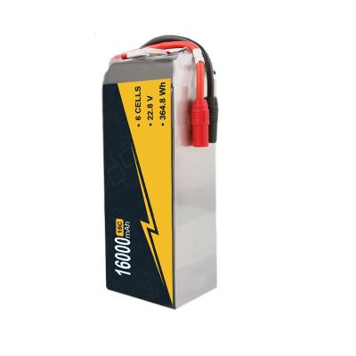 Cina XT90 connettore UAV Lipo batteria 22.8v 6s 16000mah Lipo batteria in vendita