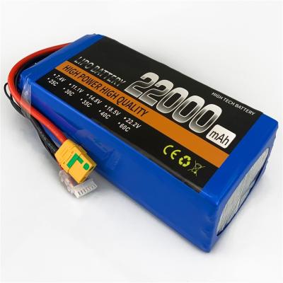 Cina 22.2V 22000mAh 60C Quadcopter Lipo Batteria DJI S1000 S800 S800EVO E1100-V2 in vendita