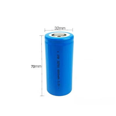 China 2000 Cycles 32700 LiFePO4 Cells Rechargeable 3.2 V 6000mAh Battery For Energy Storage for sale