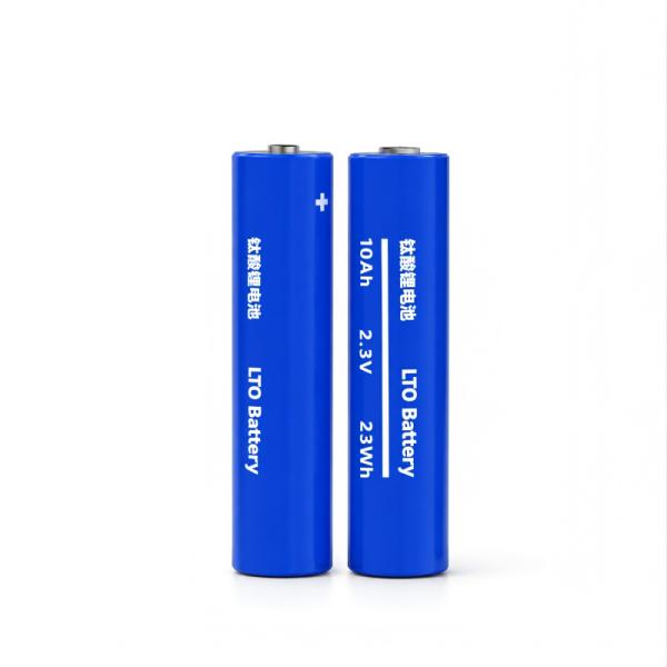 Quality 2.3V 10Ah Lithium Titanate Battery  33140 LTO Battery Ultra Long Cycle Life for sale