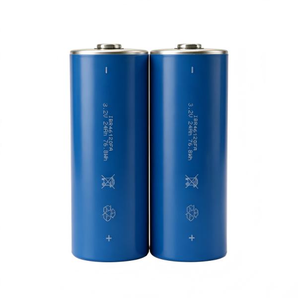 Quality 3.2V 24Ah LiFePo4 Battery Cell 46120 4C Fast Charging For Electric Motorcycle for sale